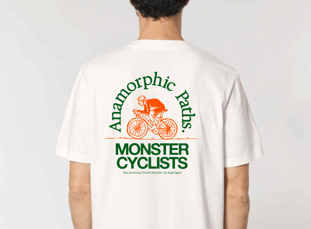 ANAMORPHIC PATH - Monster Cyclists Camiseta – La Cumbre